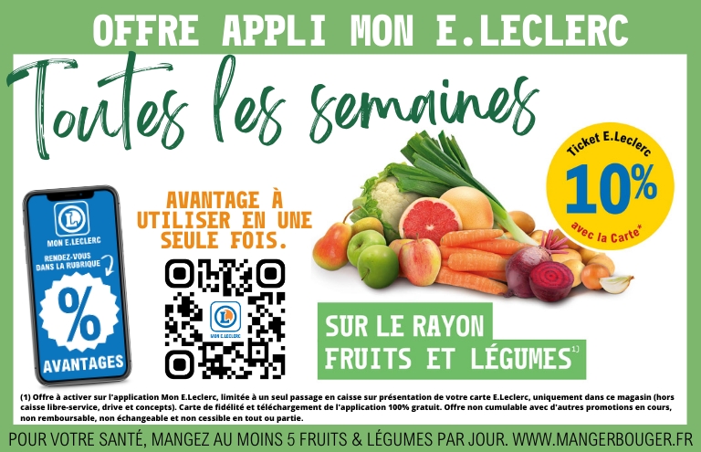 E.Leclerc ROUFFIAC – Adresse, horaires et actualités magasin