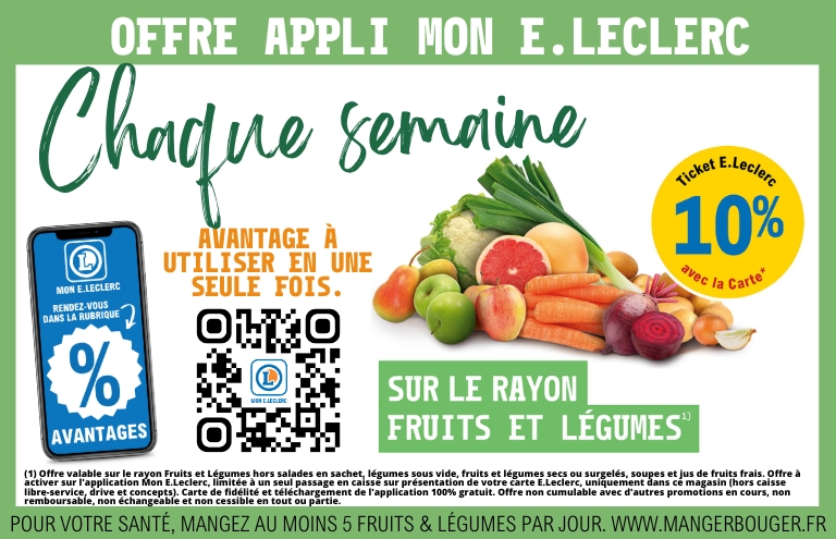 E.Leclerc ROUFFIAC – Adresse, horaires et actualités magasin