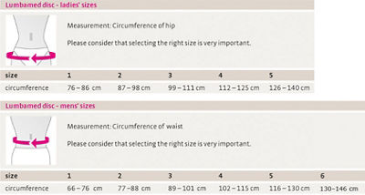 Lumbamed disc back brace | medi online shop