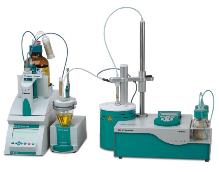 870 KF Titrino plus and 860 KF Thermoprep | Metrohm