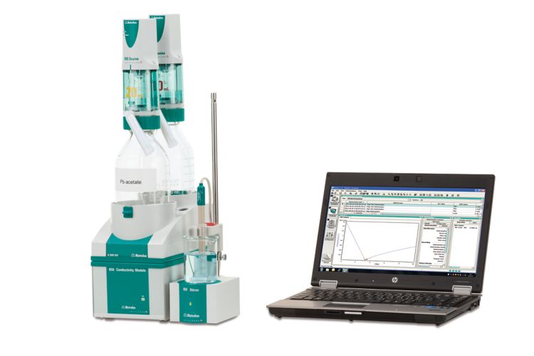 Conductometric Titrator + Solvent | Metrohm