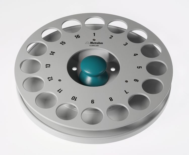 Sample rack, 16 x 150 mL, (PVC) | Metrohm