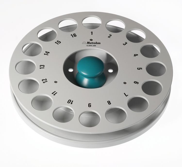 Sample rack, 16 x 100 mL, (PVC) | Metrohm