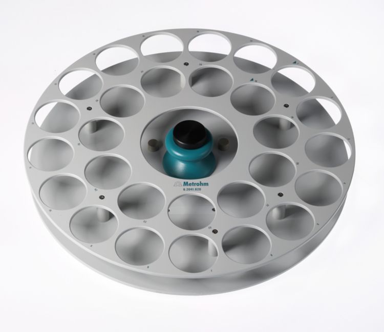 Sample rack, 28 x 250 mL, (PVC) | Metrohm