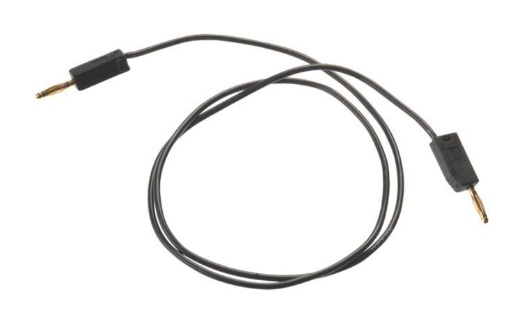 Connecting cable, 0.5 m, 2 x plug 2 mm | Metrohm