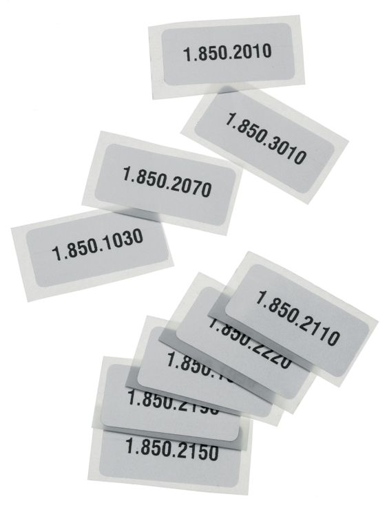 Labels for ProfIC upgrade kits | Metrohm