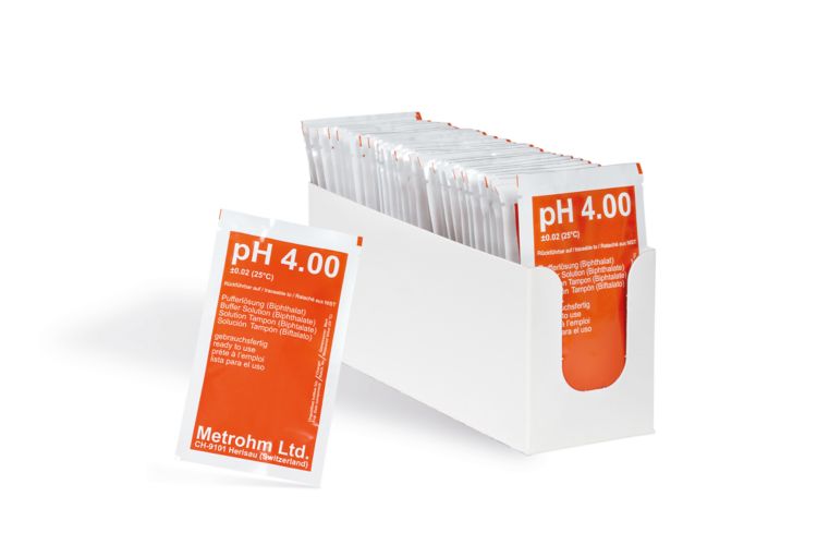 Buffer solution pH 4.00 (30 x 30 mL) | Metrohm