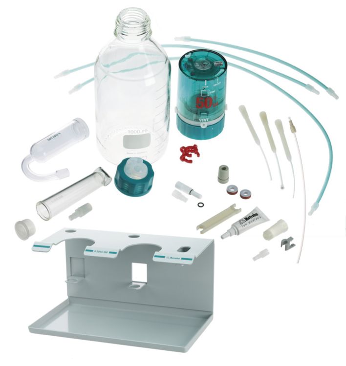 Equipment for reagent replacement | Metrohm