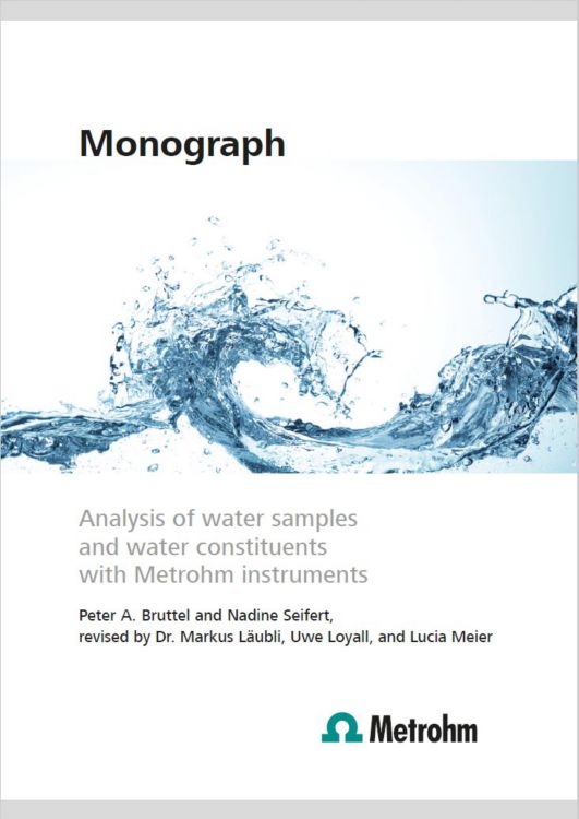 Analysis of water samples and water constituents | Metrohm