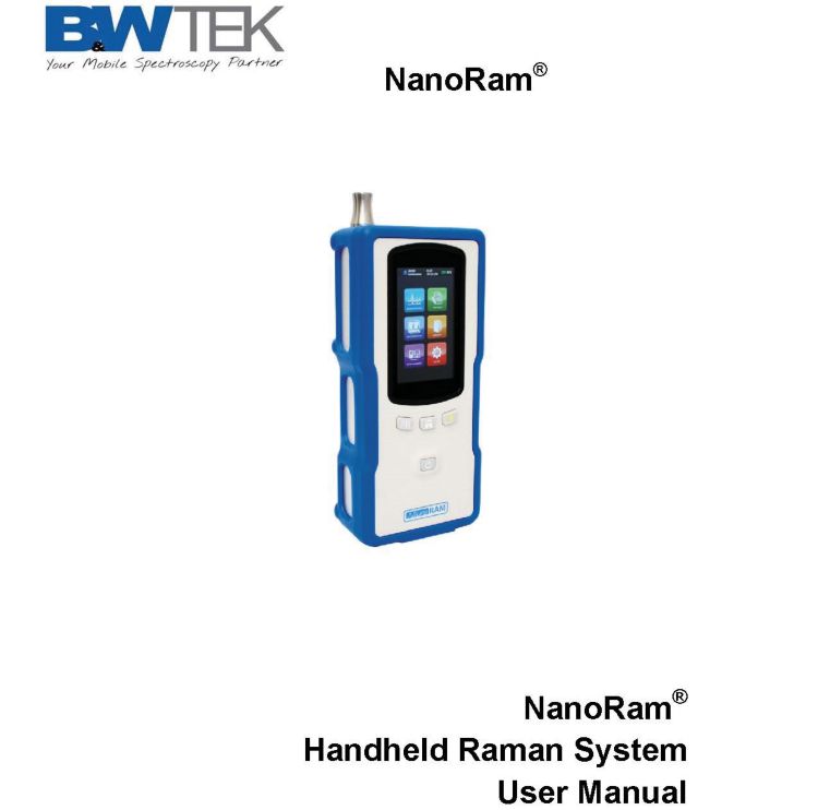 NanoRam Product Manual Set | Metrohm