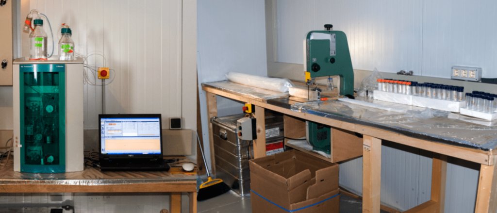 Fire and ice: discovering volcanic eruptions with ion chromatography ...