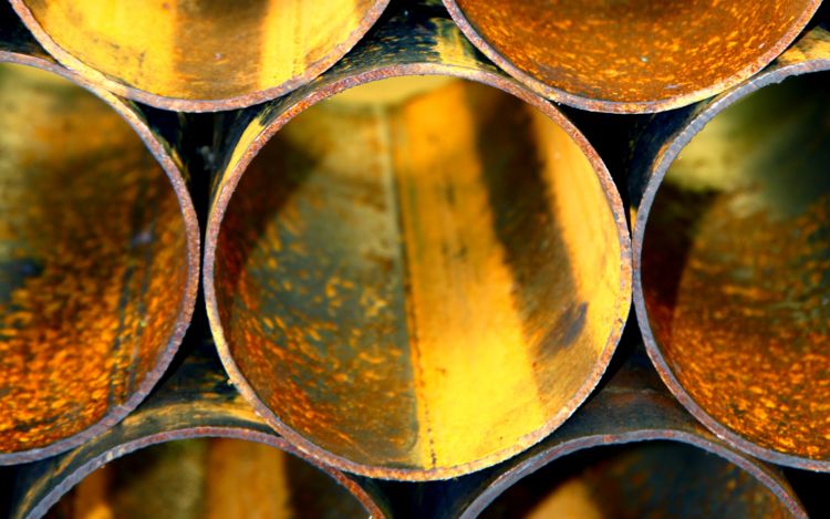 How much do pipes rust in a year? | Metrohm