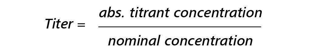 What to consider when standardizing titrant | Metrohm